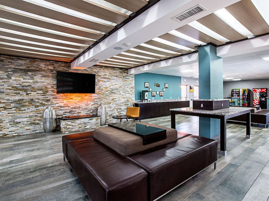 Sala de estar do lobby