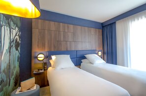 Quarto Clássico, 2 camas individuais | 1 quarto, roupa de alta qualidade, cofre no quarto 
