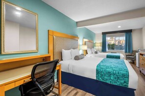 Suite, 2 camas queen-size, não fumadores | Secretária, ferro/tábua de engomar, Wi-fi grátis 