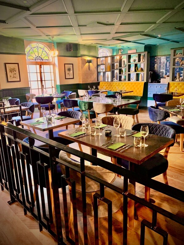 Café da manhã, almoço e jantar