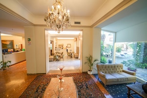 Sala de estar do lobby