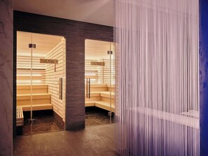 Sauna seca, tratamentos corporais, tratamentos faciais, massagens