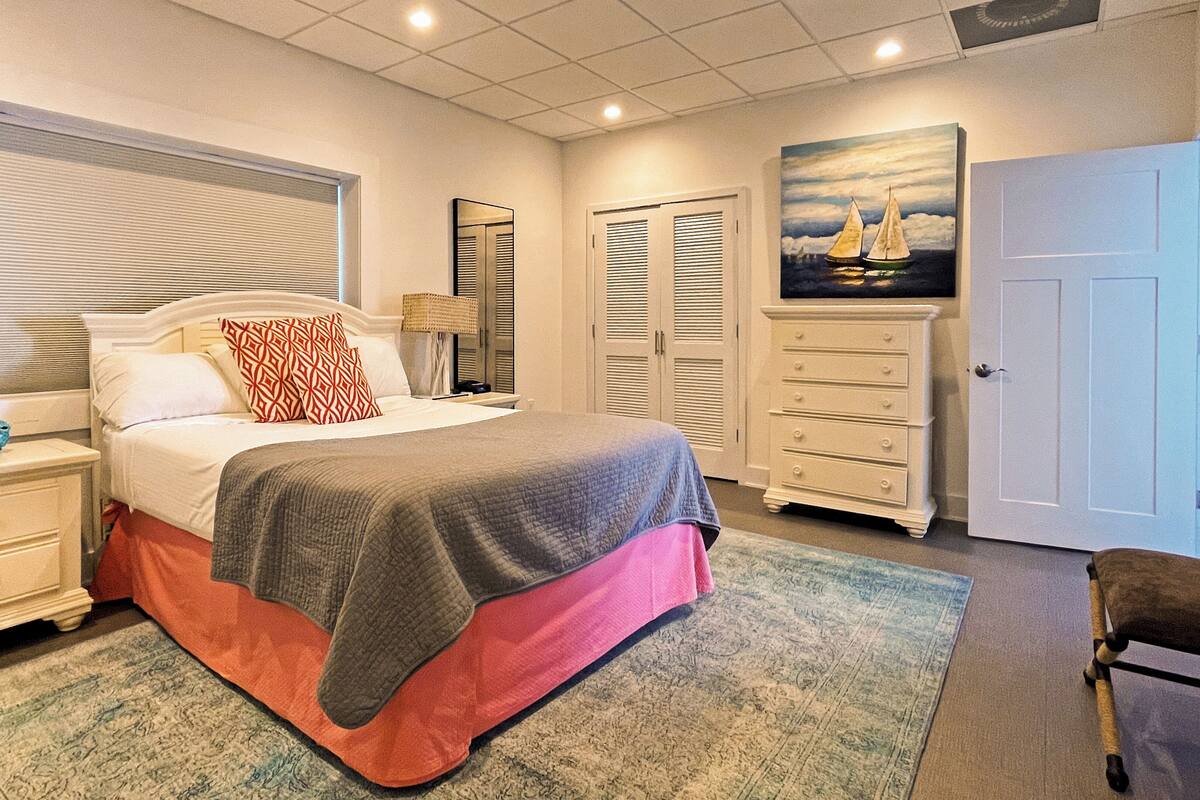 Suite Familiar, em frente à praia | Roupa de alta qualidade, camas de colchão pillowtop, minibar 