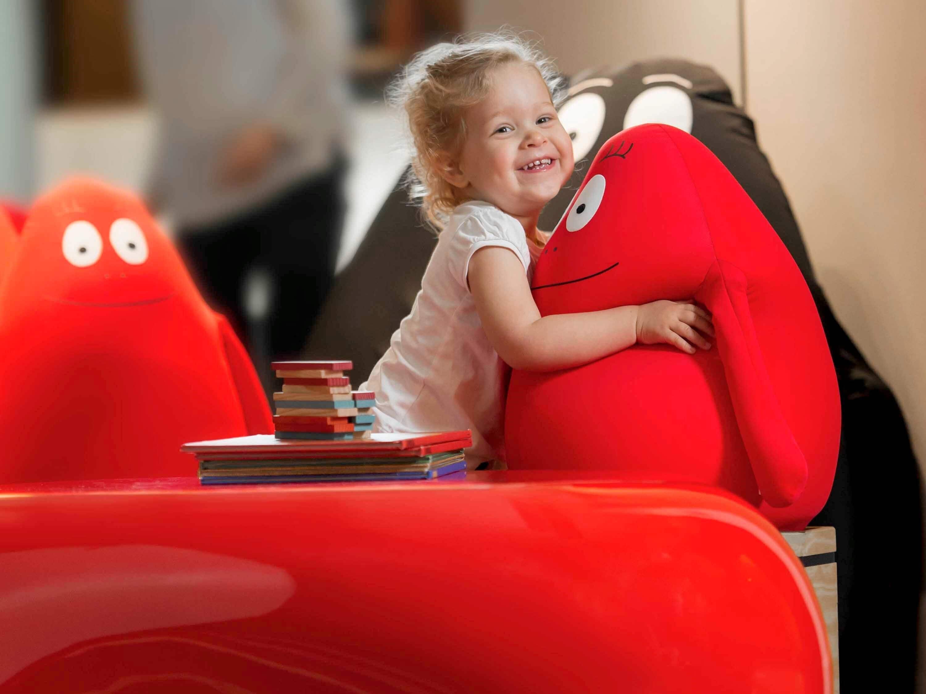 Área de recreio para crianças (coberta)