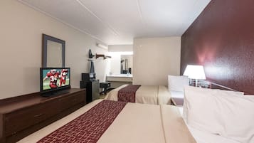 Cortinas blackout, Wi-Fi de cortesia, roupa de cama