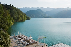 Vista para o lago