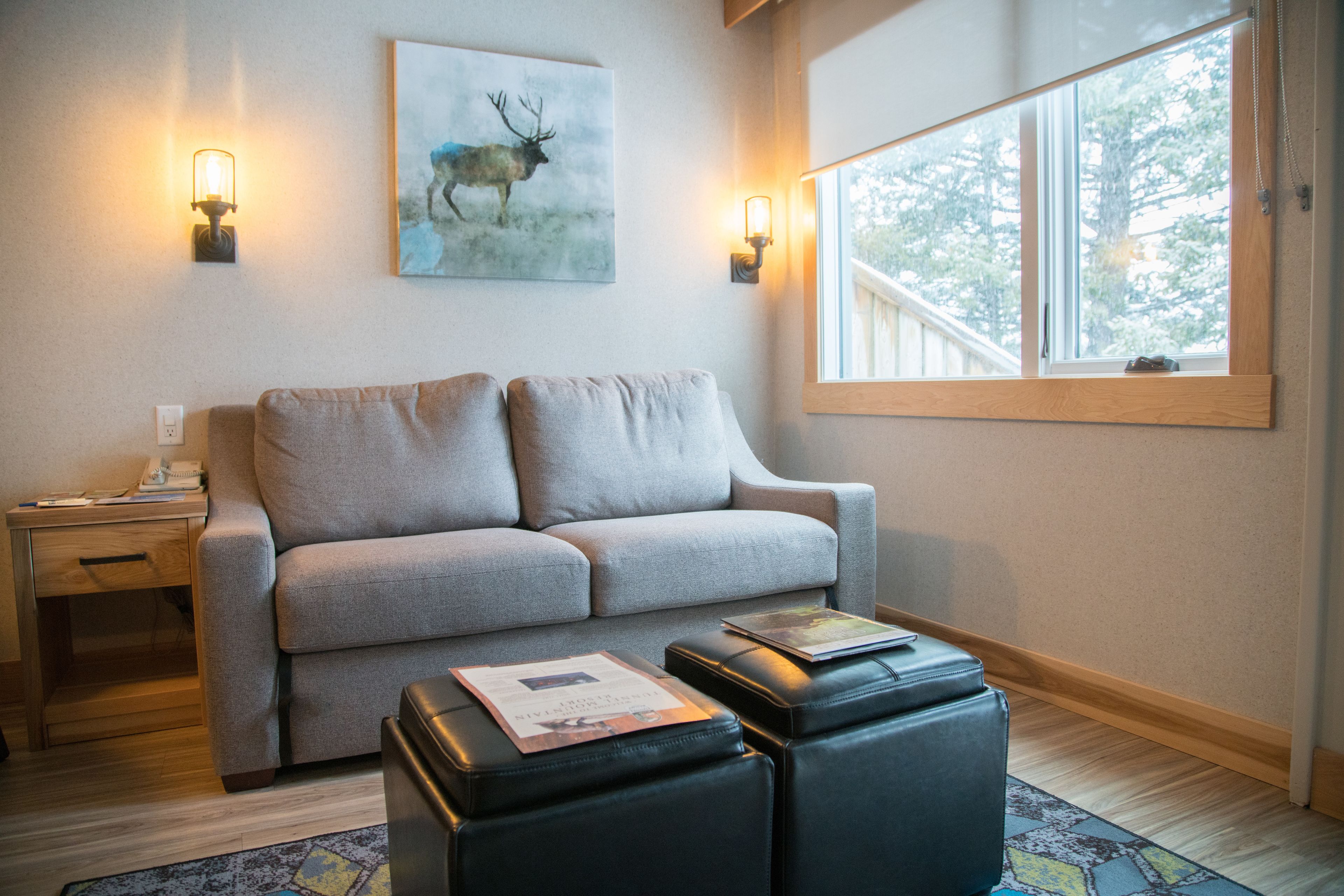 Apartamento Deluxe em Condomínio Fechado, 1 quarto (Loft 3 Queen) | Vista do quarto