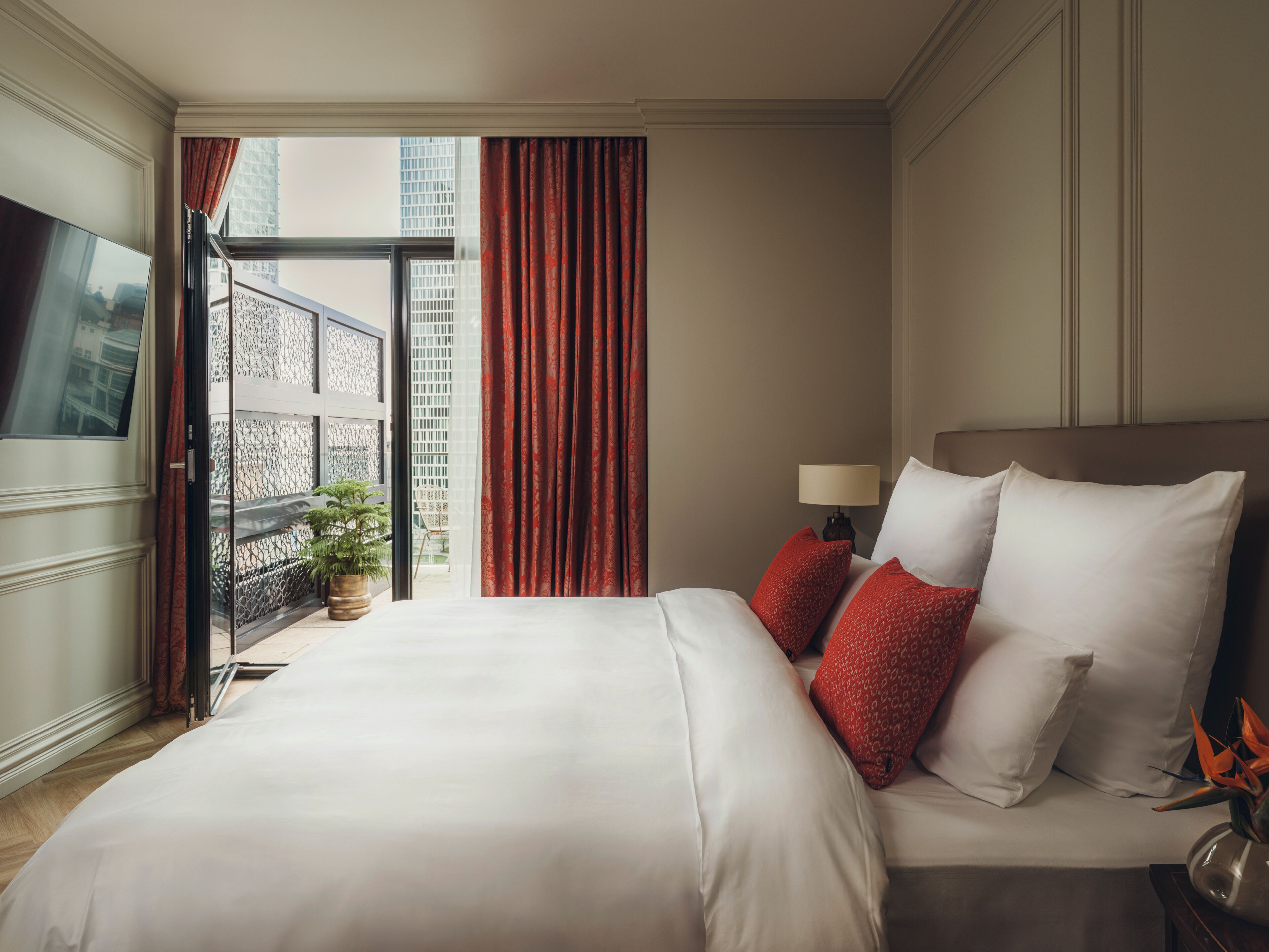 Suite Executiva | Roupa hipoalergénica, minibar grátis 