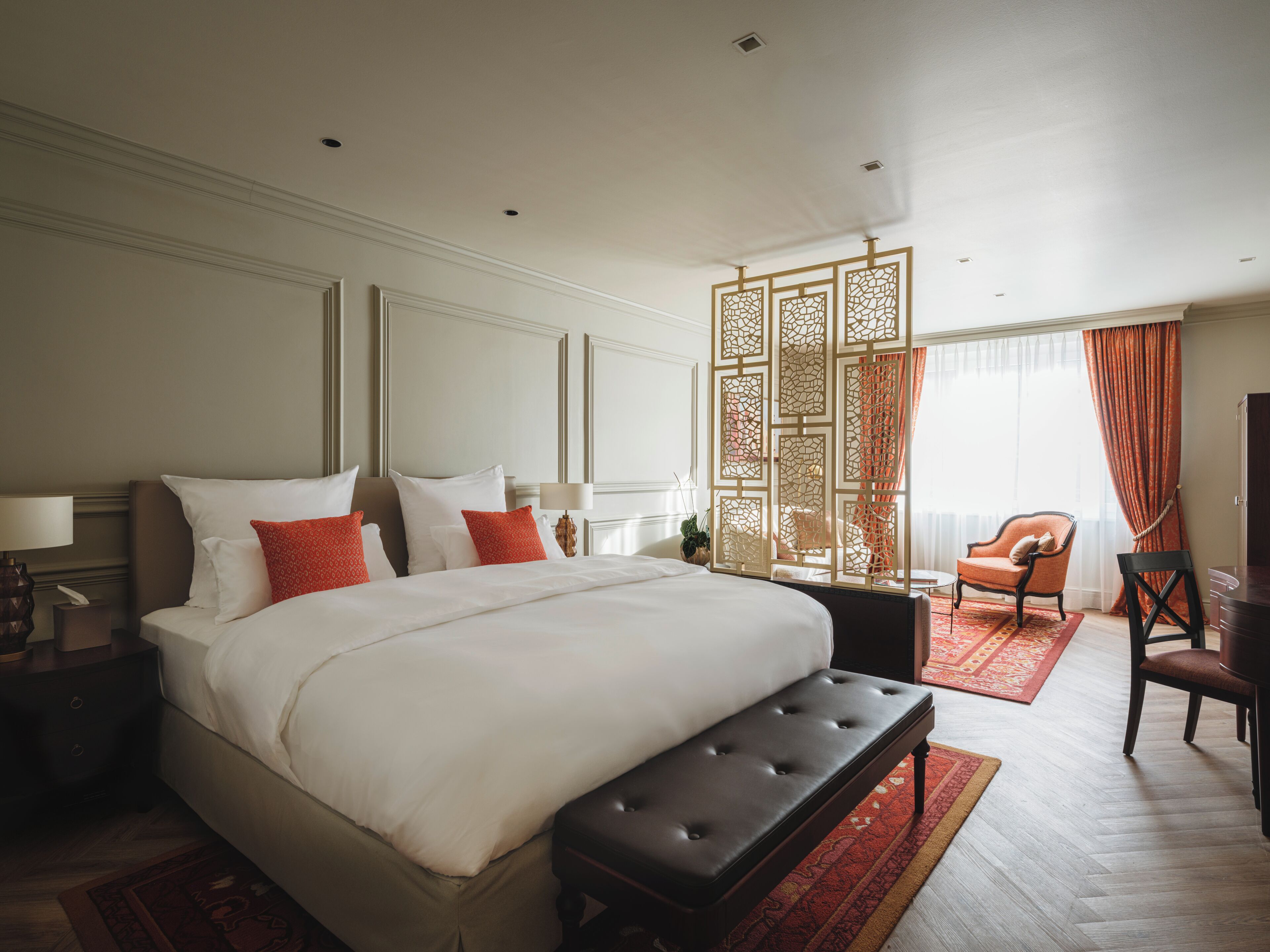 Quarto Nobre, 1 cama king-size (Luxury) | Roupa hipoalergénica, minibar grátis 