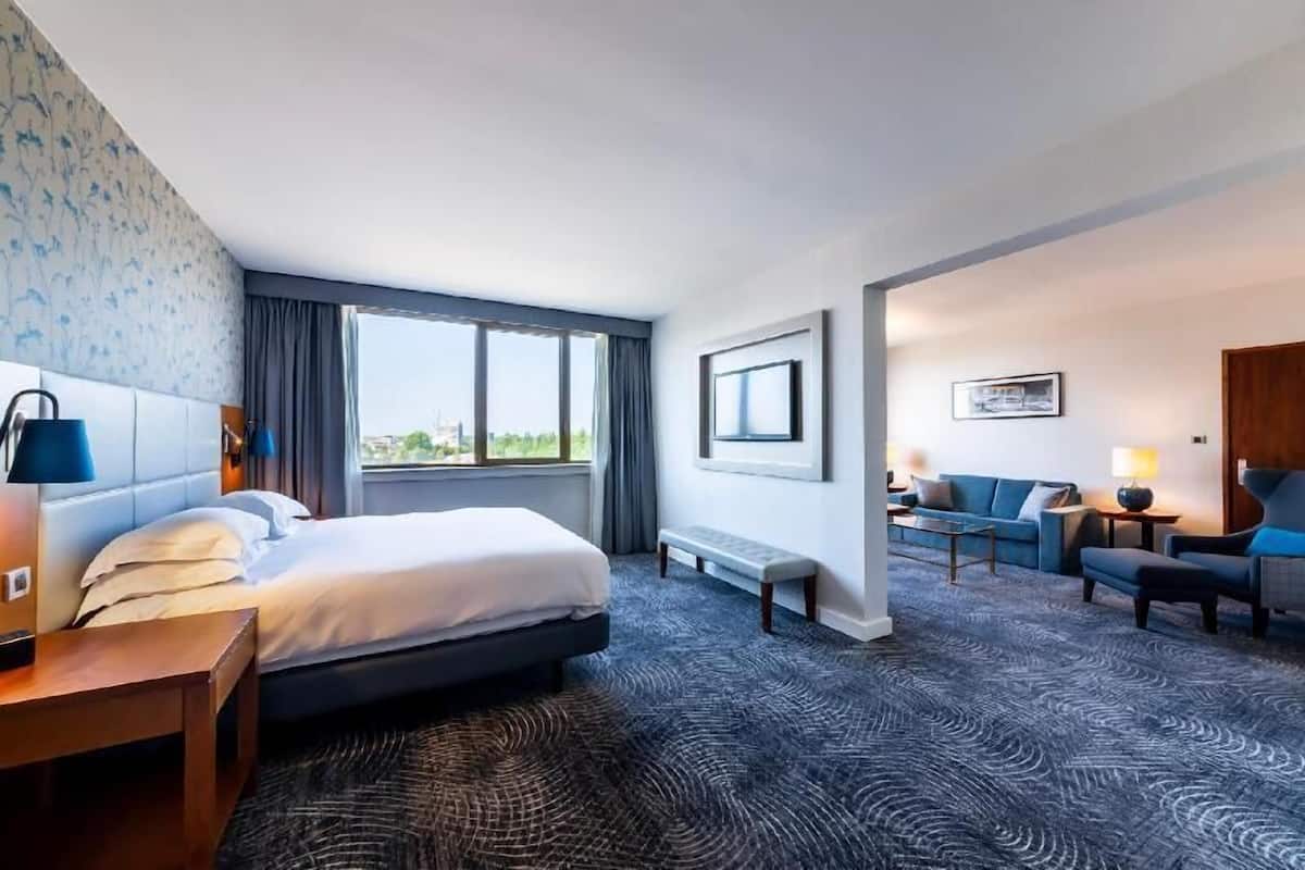 Roupas de cama premium, camas com colchões pillow-top