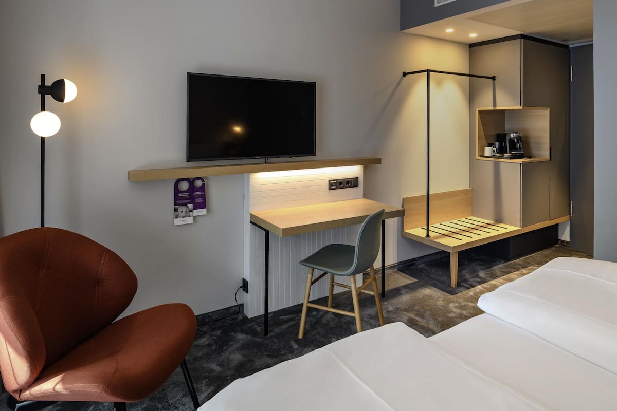 Privilege, Quarto, 1 cama de casal | Cofres nos quartos, cortinas blackout, quartos à prova de som