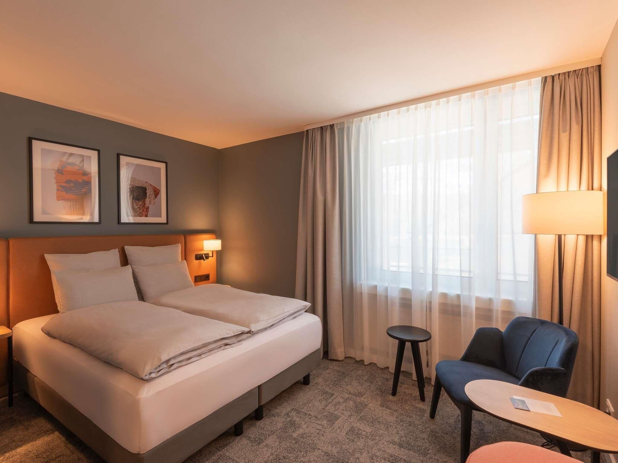 Quarto standard, 1 cama Queen | 1 quarto, roupas de cama antialérgicas, cofres nos quartos, escrivaninha