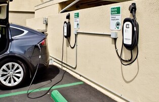 Posto de carga para carros elétricos