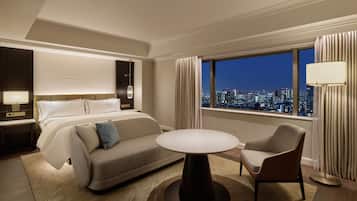 1 quarto, roupas de cama premium, frigobar, cofres nos quartos