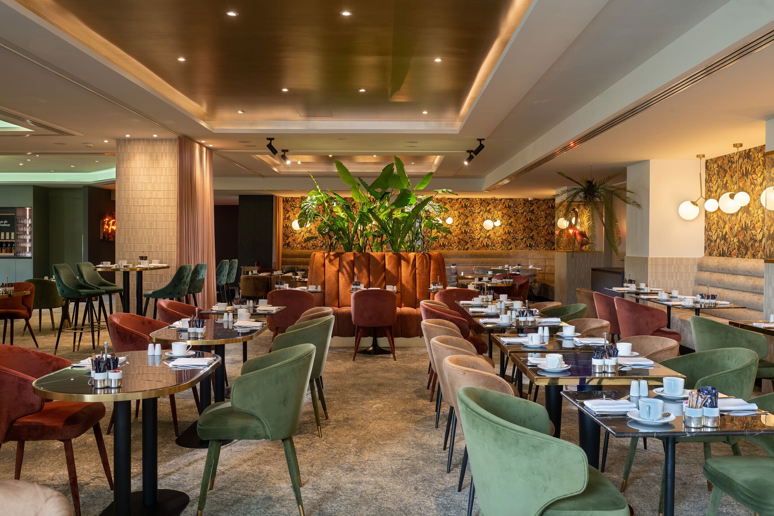 Café da manhã com buffet todos os dias mediante uma taxa