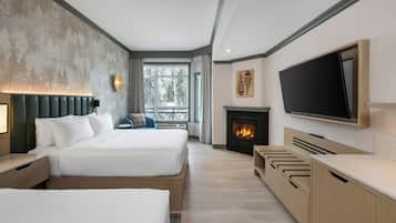 Quarto Premier | Roupa de alta qualidade, cofre no quarto, secretária