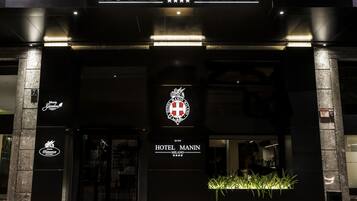 Entrada do alojamento