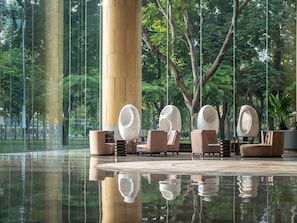 Sala de estar do lobby