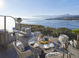 Suite, terraço, vista para o lago | Terraço/pátio interior