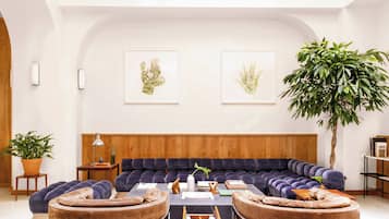 Sala de estar do lobby