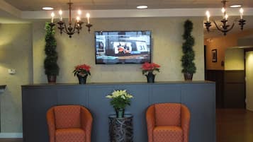 Sala de estar do lobby