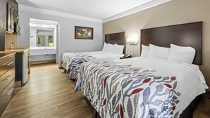 Suite, 2 camas queen-size, não fumadores | Ferro/tábua de engomar, berços/camas para crianças grátis, Wi-fi grátis 