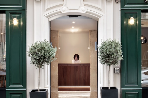 Entrada do alojamento