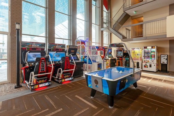 Área de recreio para crianças (coberta)