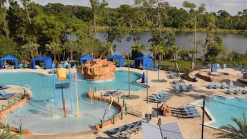 2 piscinas exteriores, uma piscina aquecida, toldos (sobretaxa)