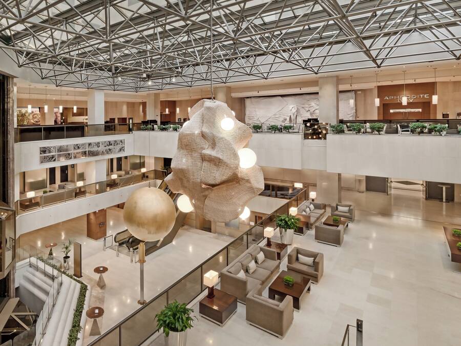 Sala de estar do lobby