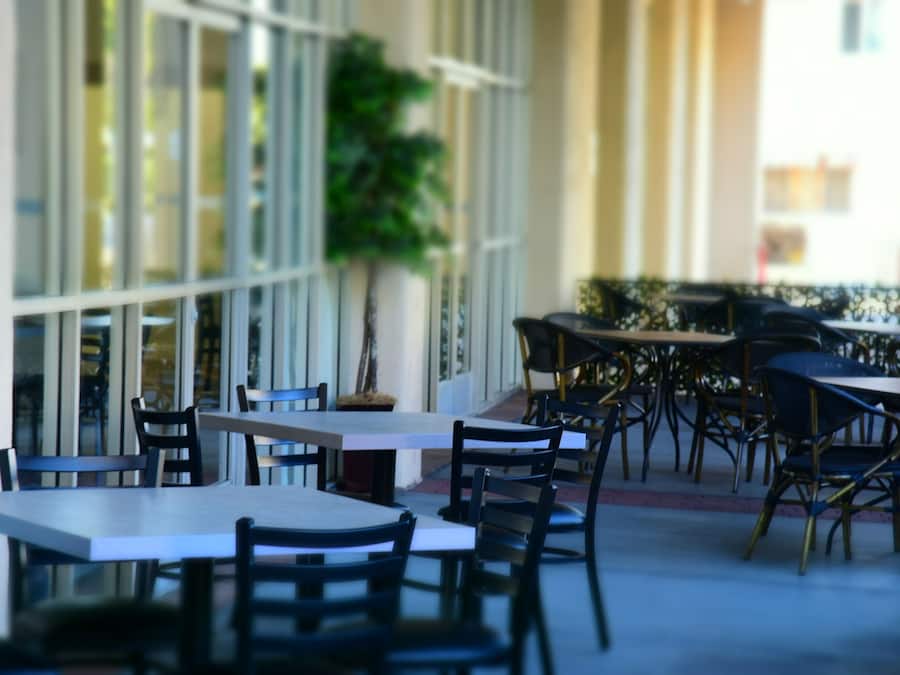 Refeições ao ar livre