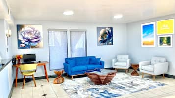 Sala de estar do lobby