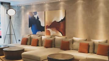 Sala de estar do lobby