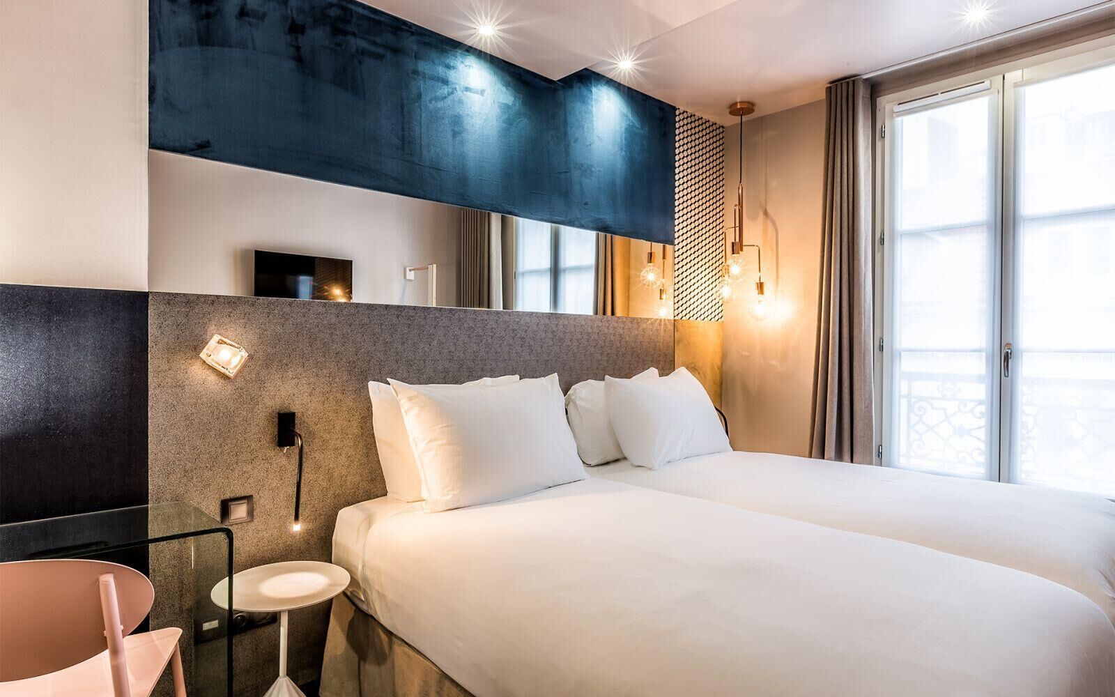 Cofres nos quartos, individualmente decorados