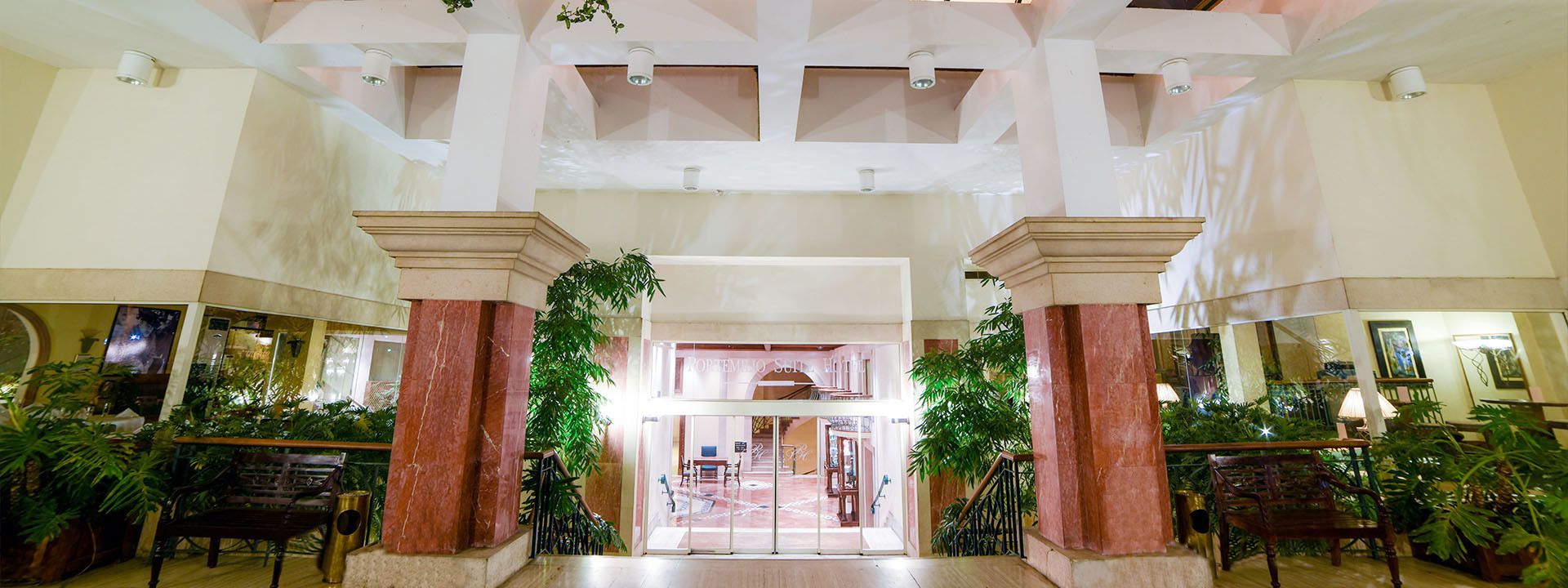 Entrada da propriedade
