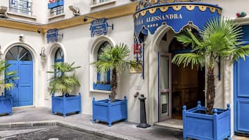Entrada do alojamento