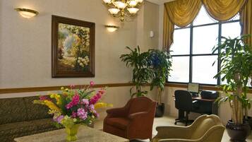 Sala de estar do lobby