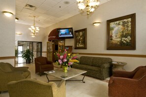 Sala de estar do lobby