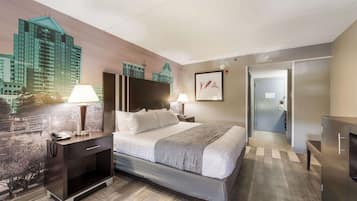 Quarto, 1 cama king-size, não fumadores | Roupa de alta qualidade, camas de colchão pillowtop