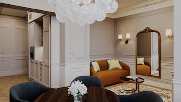 Suite (Courtyard | Twin) | 1 quarto, roupa de alta qualidade, edredões de penas, minibar