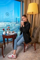 Roupa de alta qualidade, camas de colchão Select Comfort, minibar 