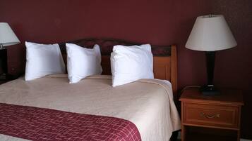 Wi-fi grátis, roupa de cama fornecida, despertadores