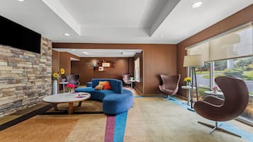Sala de estar do lobby