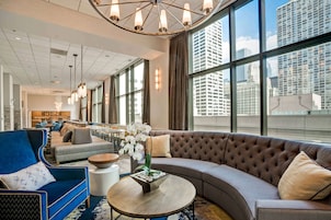 Sala de estar do lobby