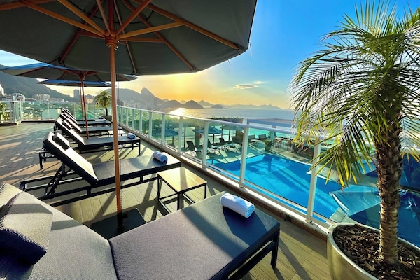 Terraço no piso superior