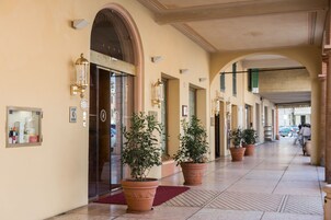 Entrada do alojamento