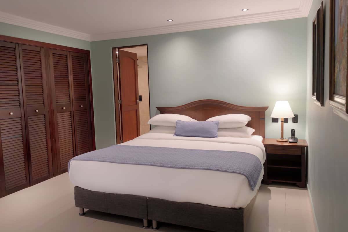 Quarto Premium, 1 cama queen-size, não fumadores | Roupa de alta qualidade, edredões de penas, minibar, cofre no quarto