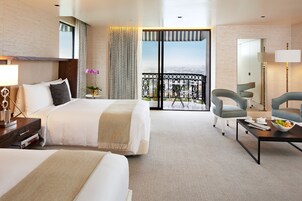 Suíte, 2 quartos (Gate) | Lençóis italianos Frette, roupas de cama premium, edredons de pluma