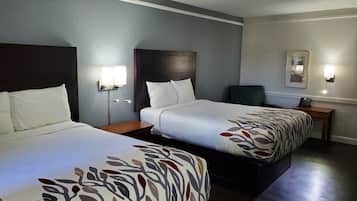 Edredões de penas, secretária