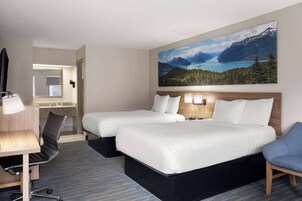 Quarto Duplo, 2 camas de casal | Secretária, ferro/tábua de engomar, Wi-fi grátis 